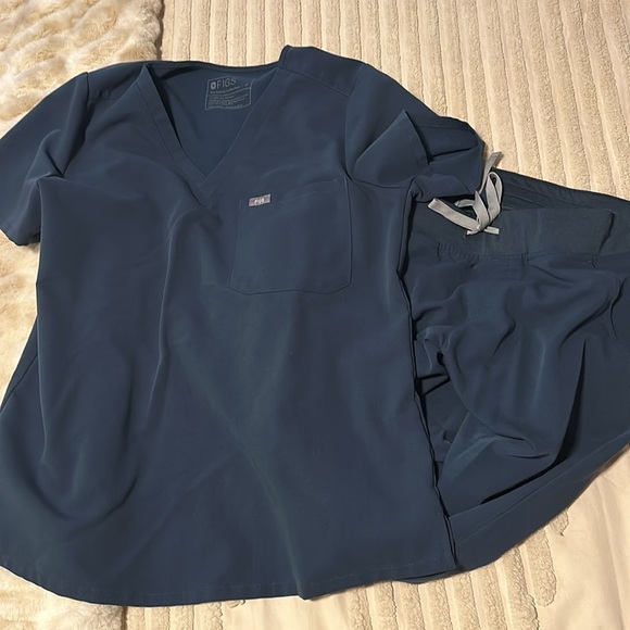 Figs | Pants & Jumpsuits | Figs Dark Harbor Set Medium | Poshmark